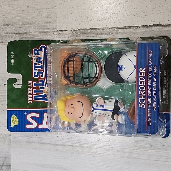 Peanuts | Toys | Peanuts Schroeder Baseball Youre An Allstar Charlie ...